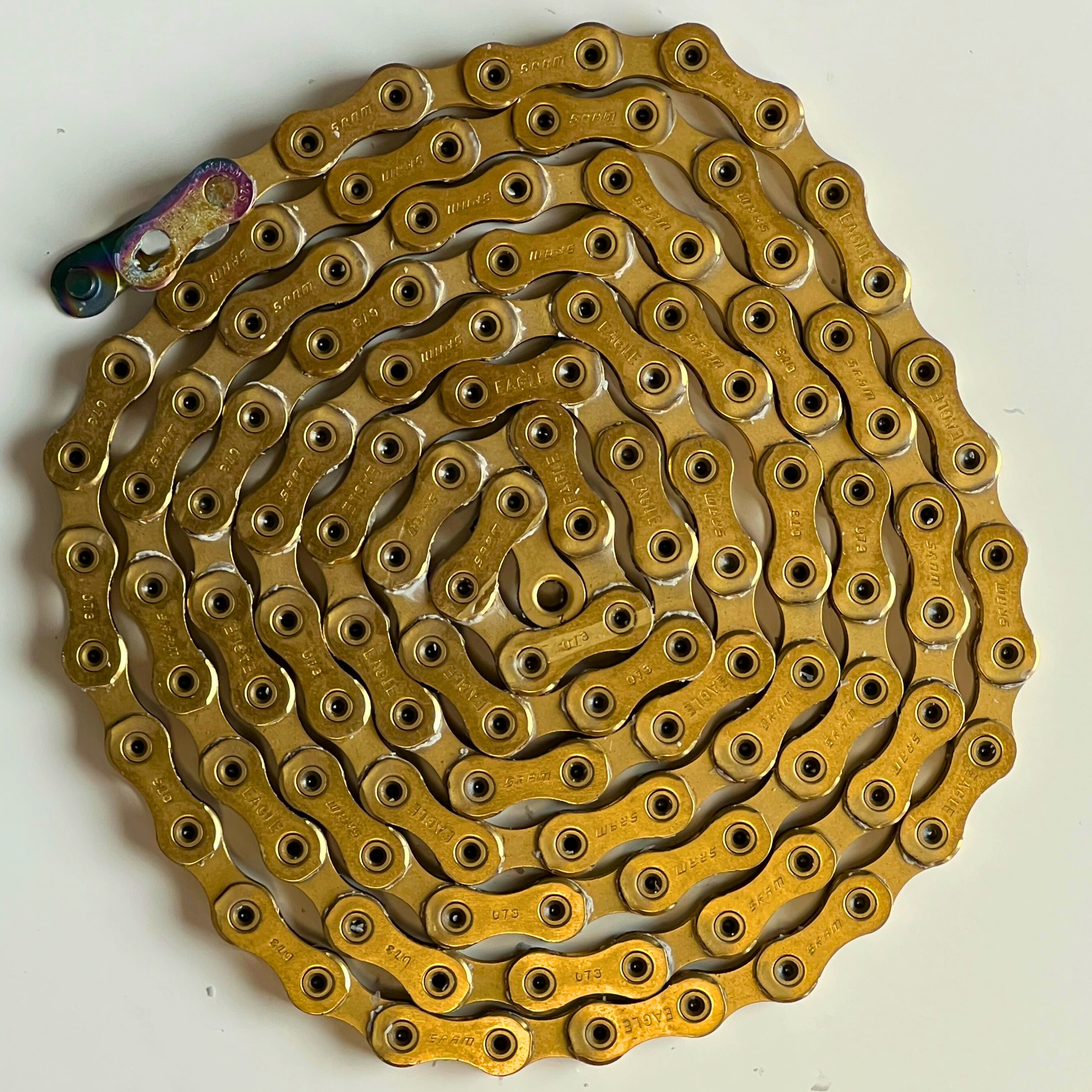 Waxed SRAM XX1 Eagle 12 speed gold – Chain Nerds