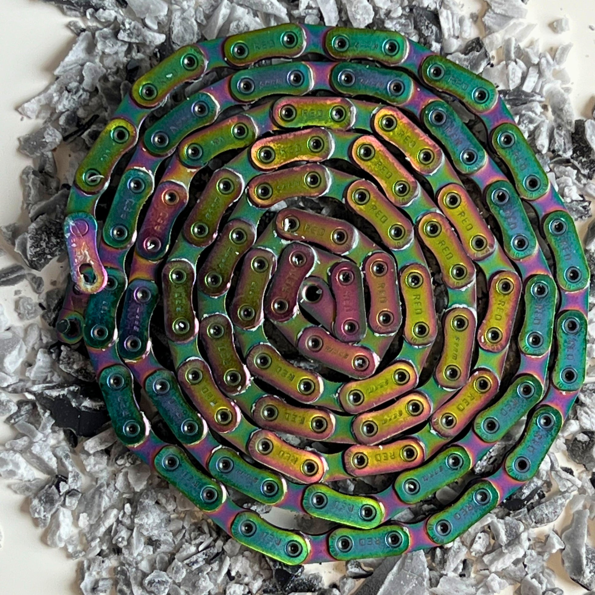 Waxed SRAM Red Rainbow 12-speed Flattop – Chain Nerds