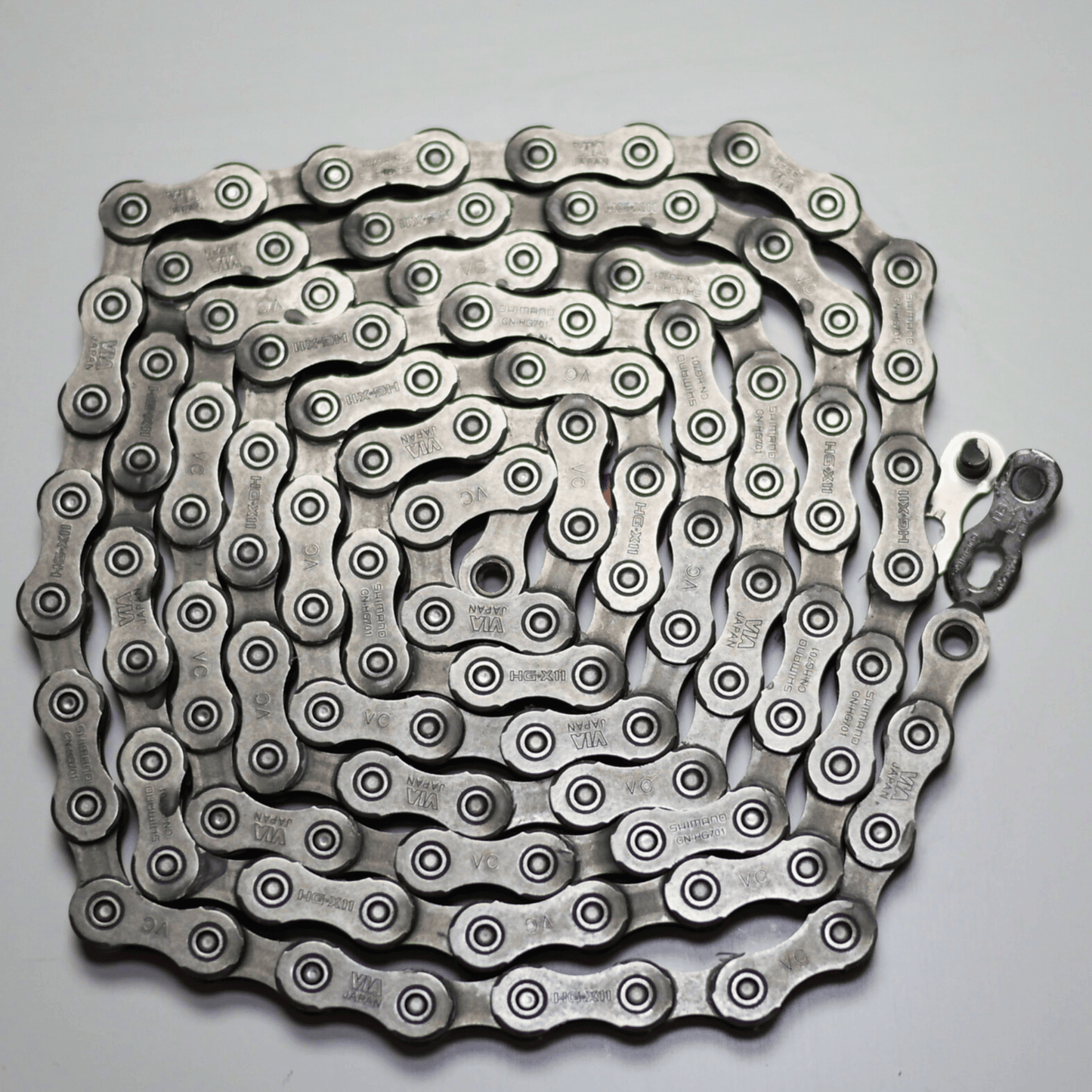 Waxed Shimano Ultegra/ XT chain | HG-701 11-speed – Chain Nerds